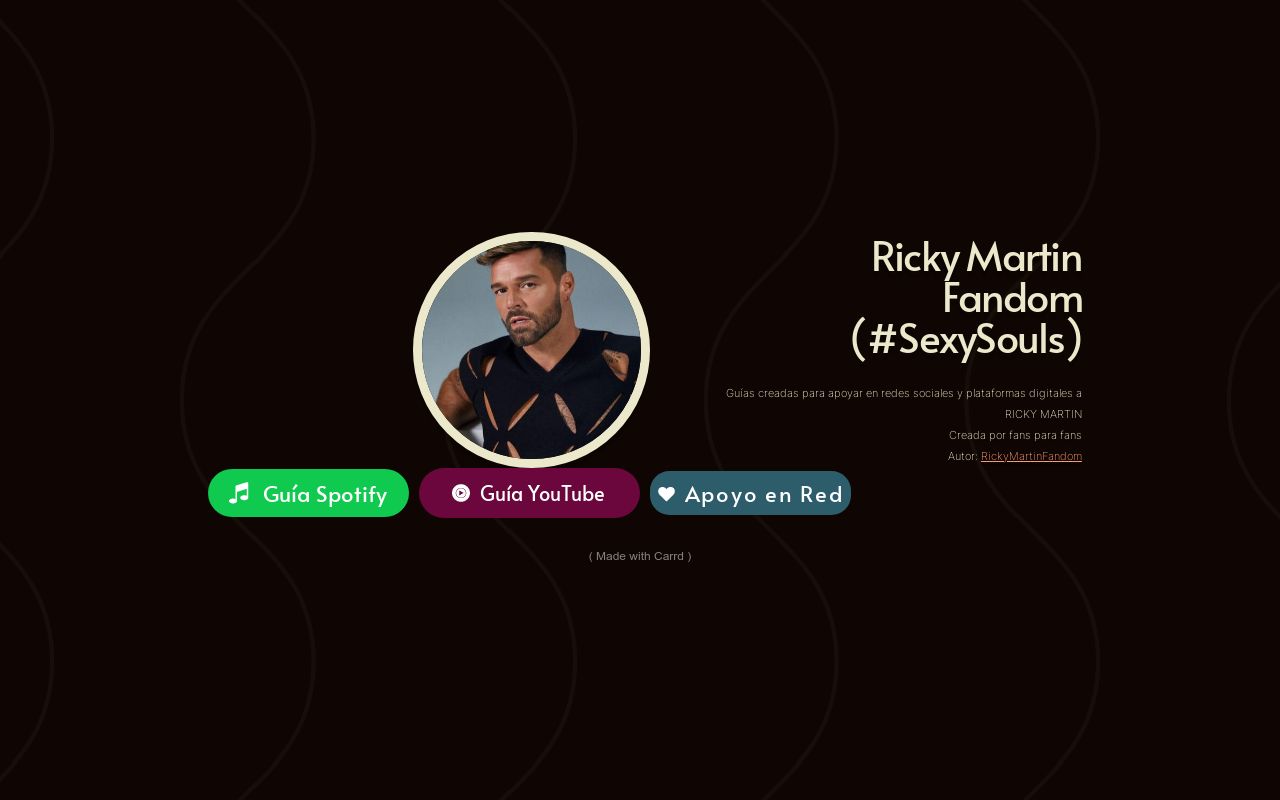 Ricky Martin Fandom Group